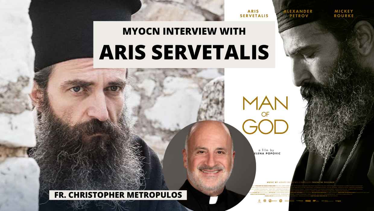 Interview with Actor Aris Servetalis, Saint Nektarios in the Man of God ...